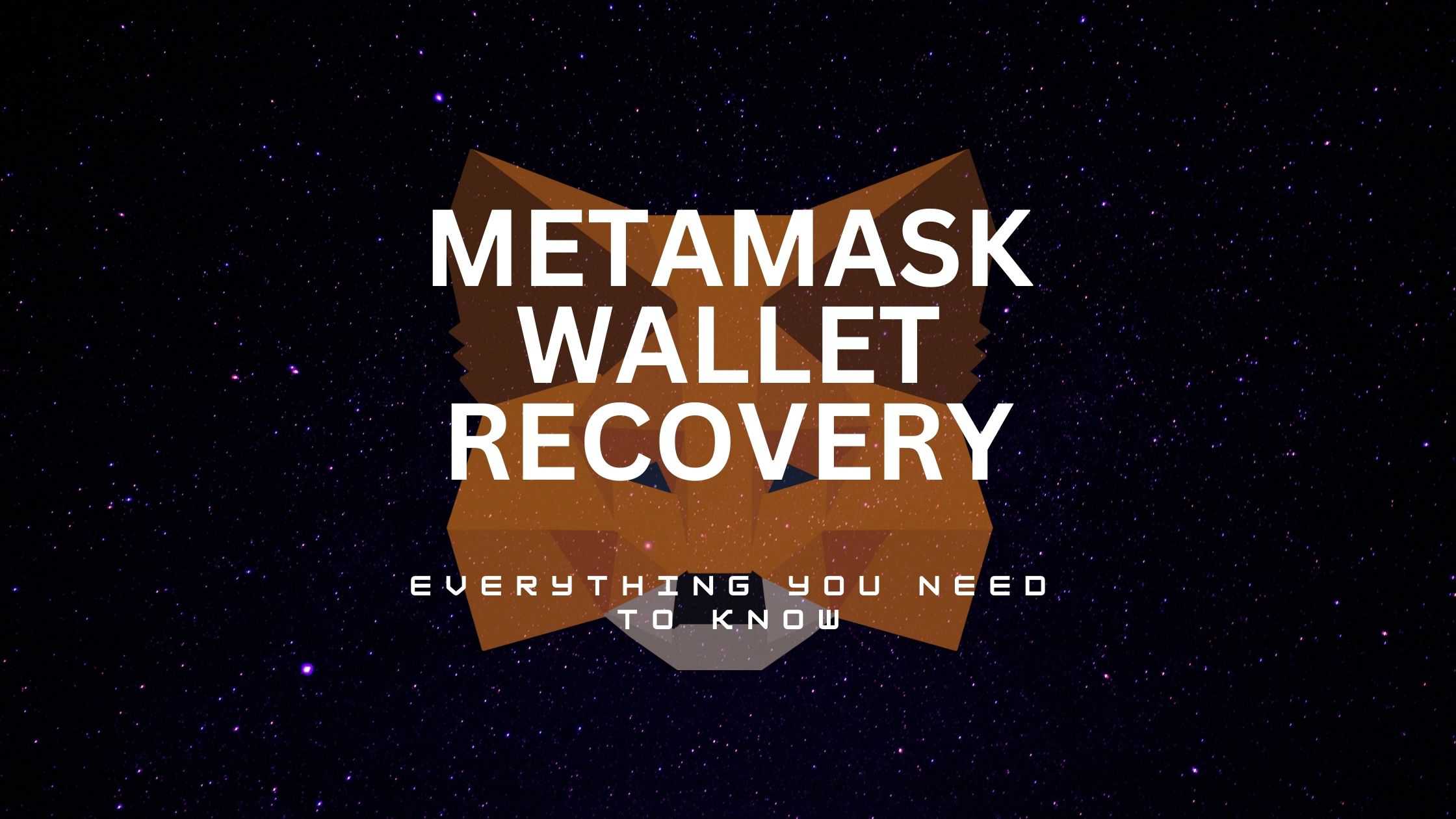 How to Recover Your MetaMask Wallet - Professional Crypto Recovery